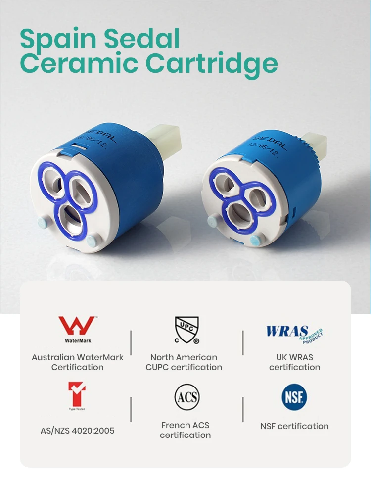 Empolo Luxury Black 3 Functions Thermostatic Shower Set