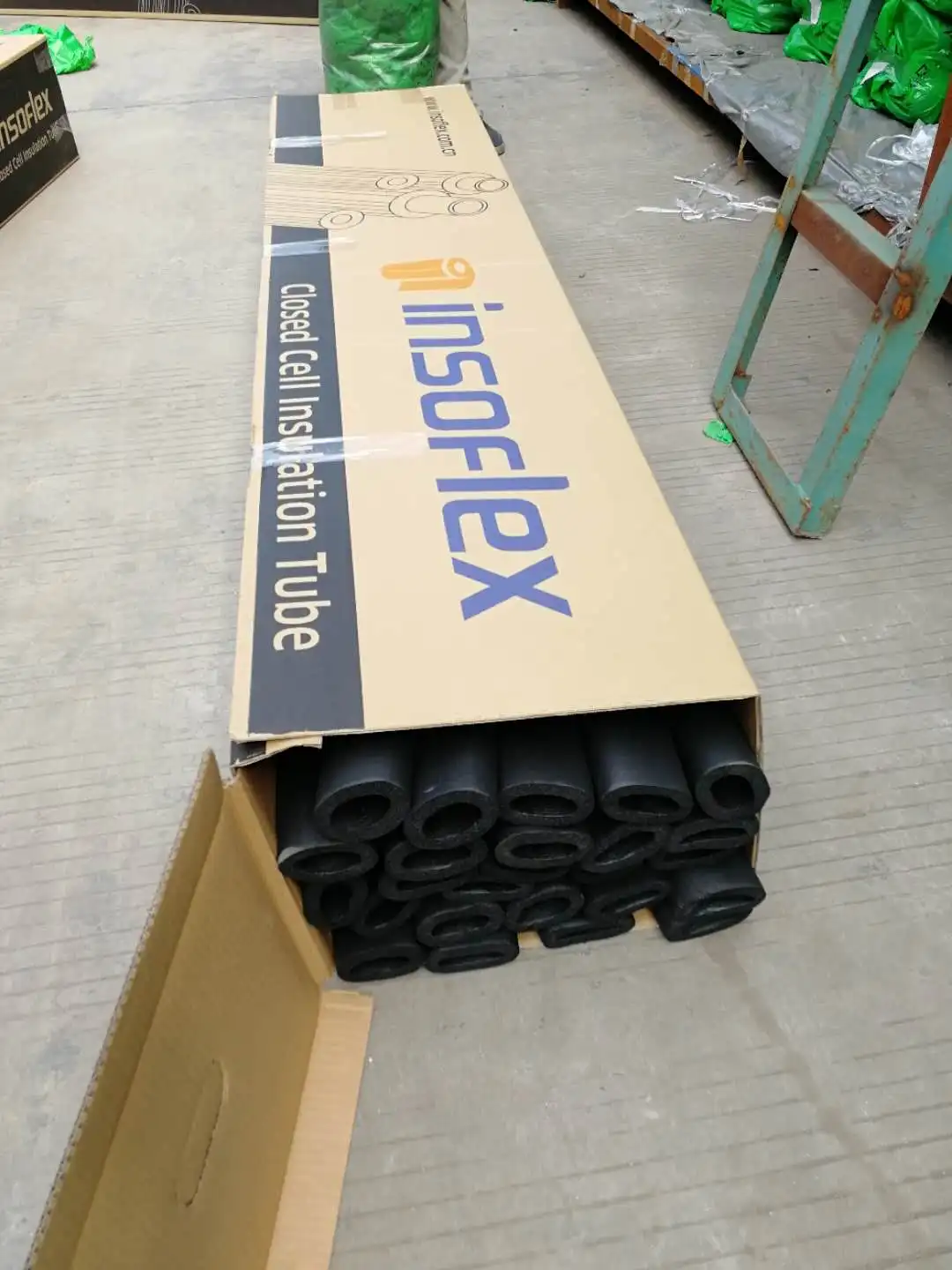 Tubular Foam And Rubber Pipe Insulation Isolated Air Conditioner ...