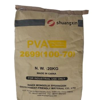 Polyvinyl Alcohol (pva) 100-70 & 2699 Cas 9002-89-5 Shuangxin ...