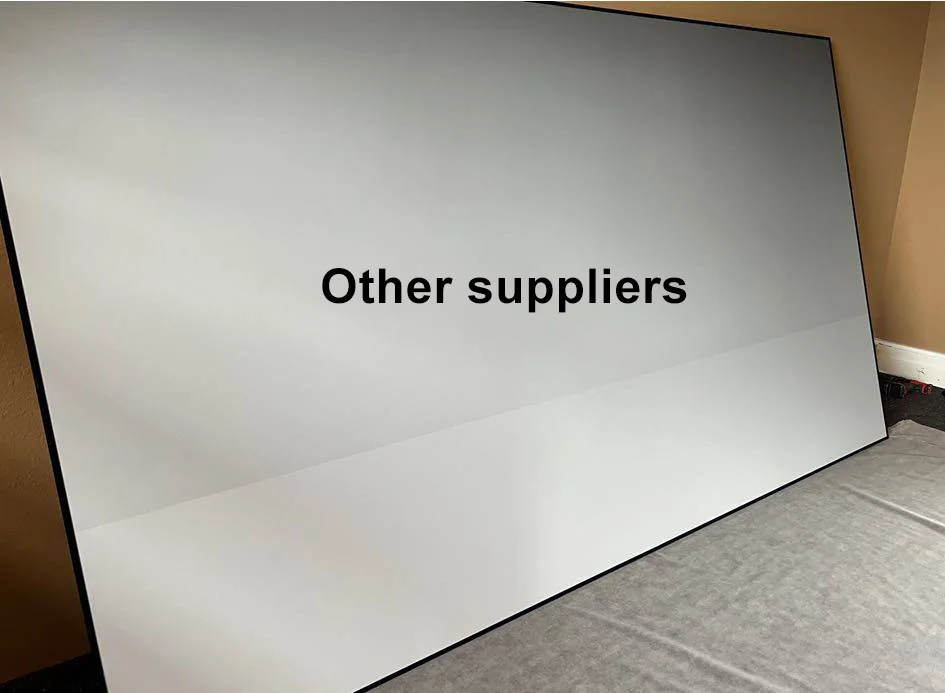 Wupro 130" Seamless Premium BSP PET ALR Projection Screen