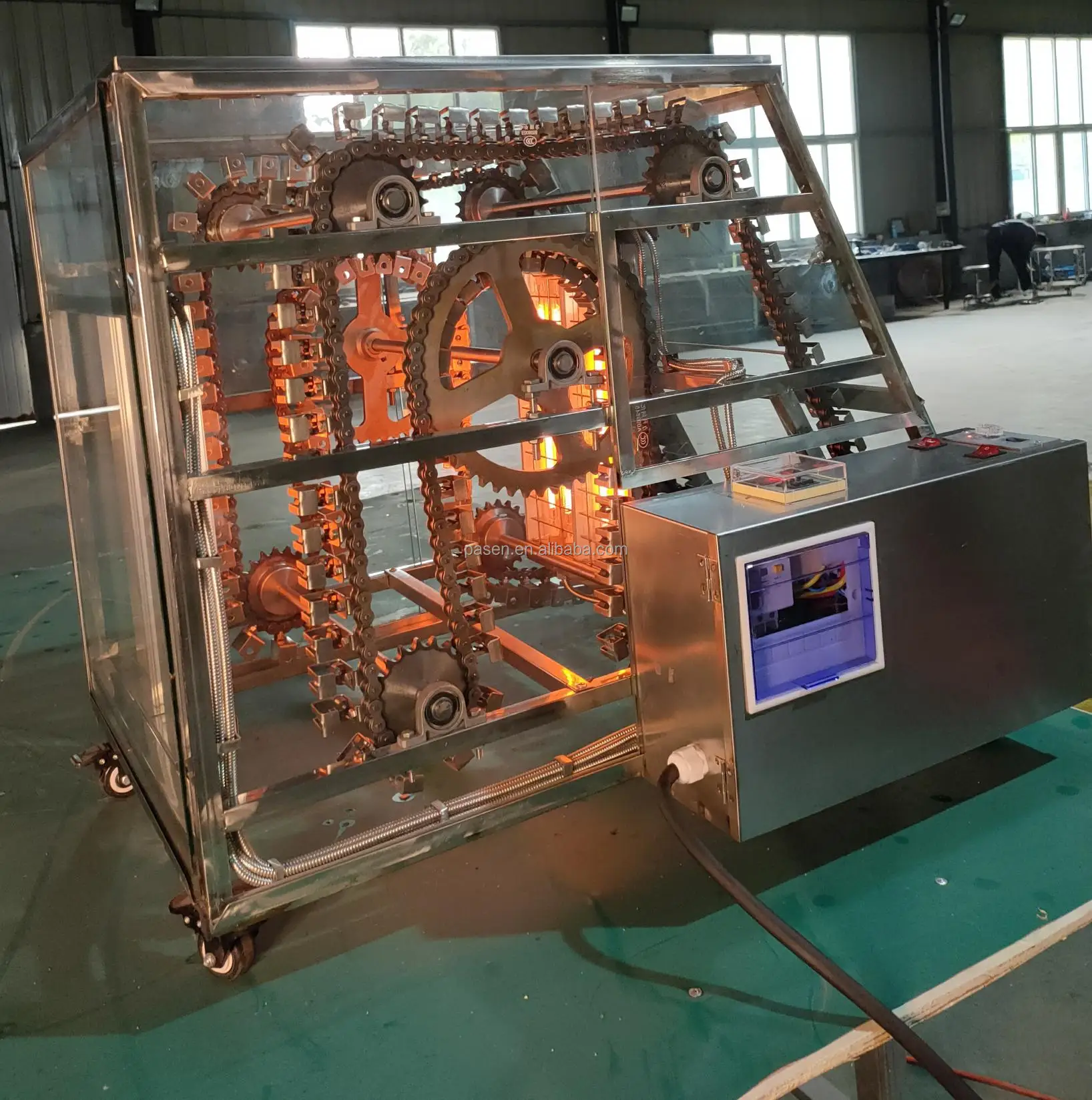 Automatic Yakitori Grill Machine - Efficient BBQ Solutions