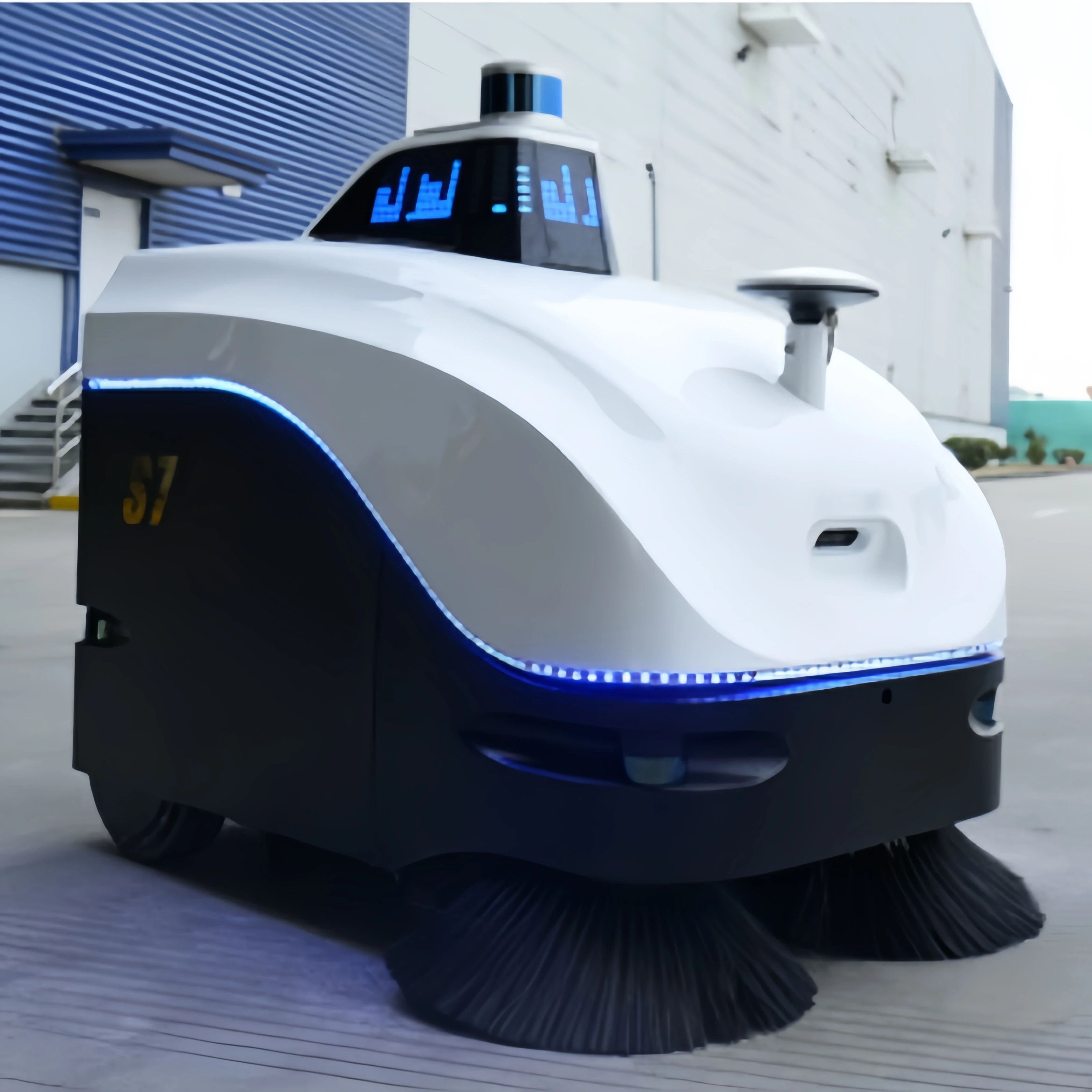 Smart Cleaning Robot - 12 Hours Endurance Driverless Sweeper