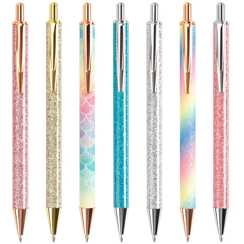 Stylos Paillettes - Glitter Sparkly Ballpoint Pens