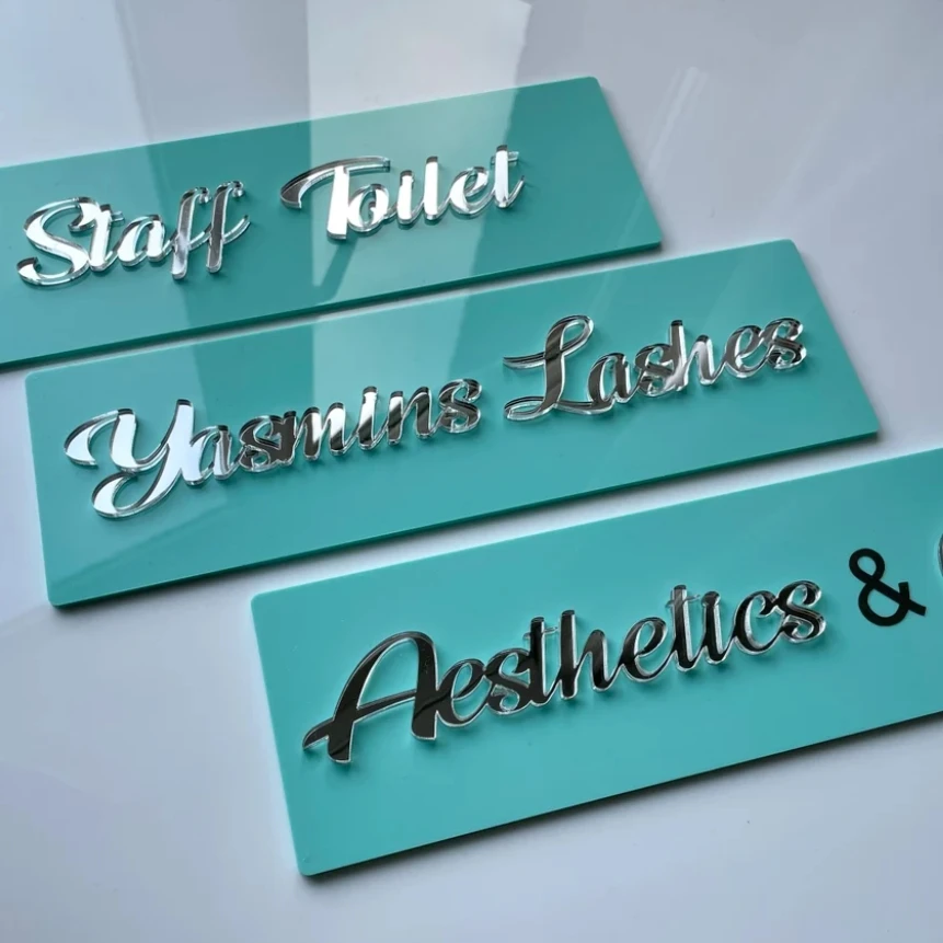 Acrylic Logo Sign For Outdoor And Indoor Advertising 3d Company Signs ...