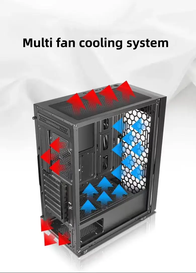 Water-cooled Gaming Atx Case Micro Atx Case Pc Case - Buy Pc Computer ...
