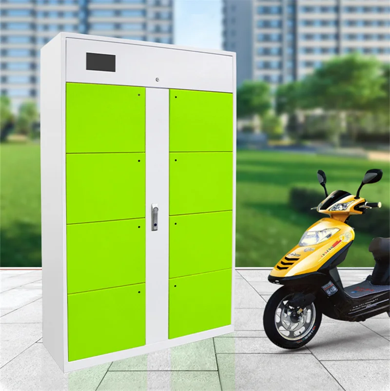 Scan Qr Code E Scooter Battery Charging Cabinet Solar Battery Storage ...