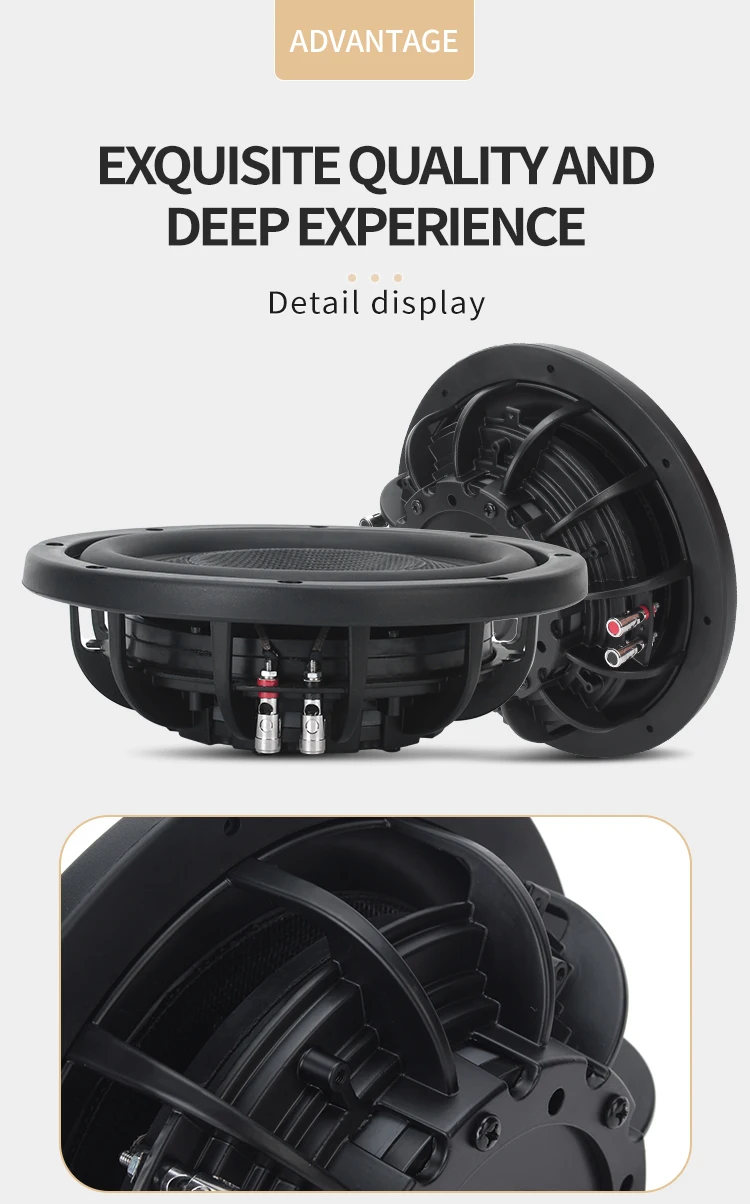 Powered Bass Subwoofer Speaker For Car 10 12 Inch 400w 2000w Neo Car Audio System Speakers ...