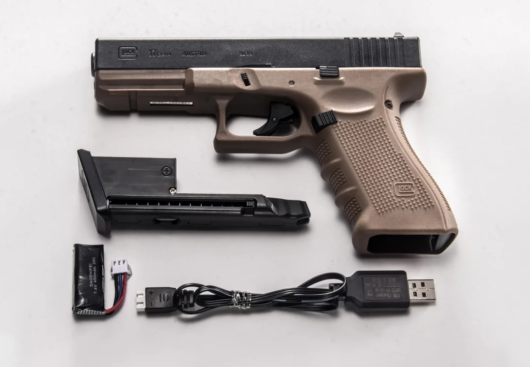 2025 New G17gen5 Fully Automatic GQH G17 Gun Adult Metallic Nylon Toy ...