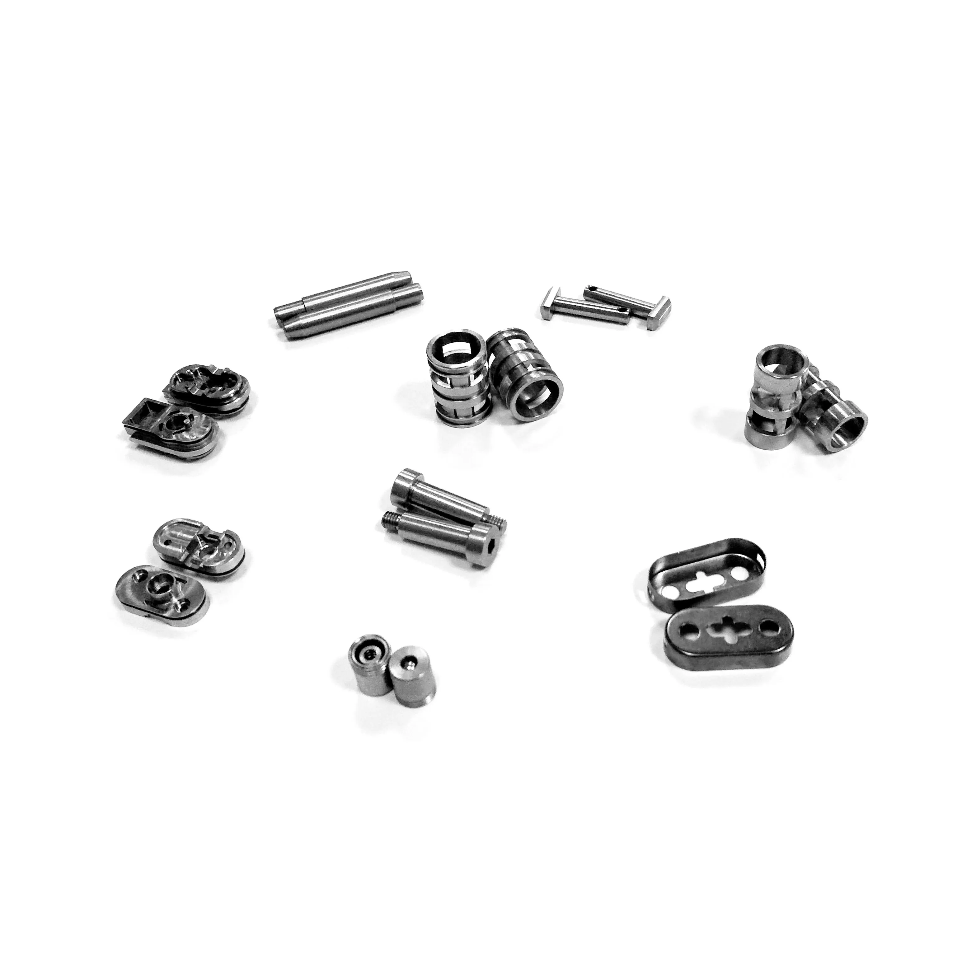 Stainless Steel Precision Slotted Threaded Rod Cylinder Connector ...
