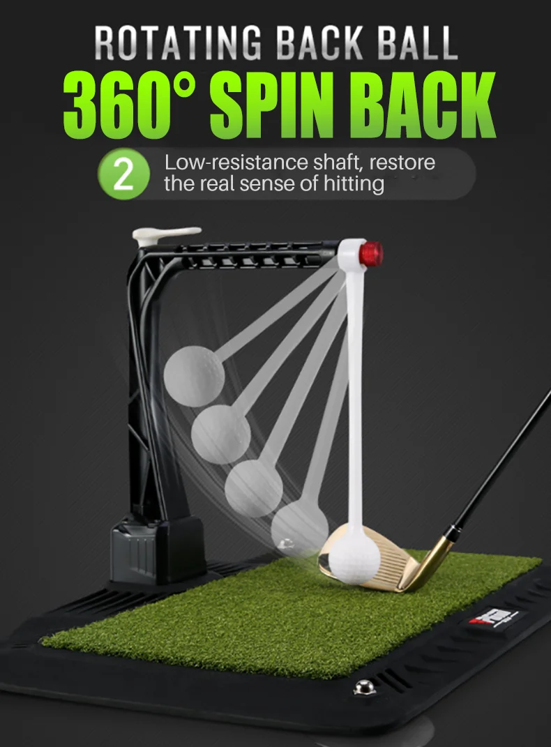 PGM HL007 Indoor Golf Swing Trainer - Adjustable & Customizable