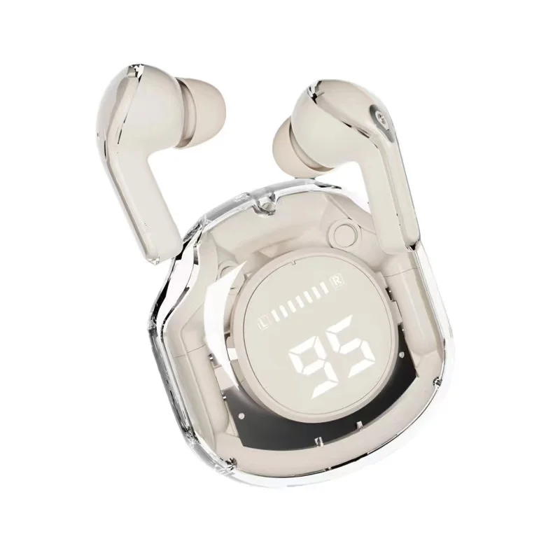 Tws Air39 Pro in-Ear Earphones - Crystal Portable Bt Led Display