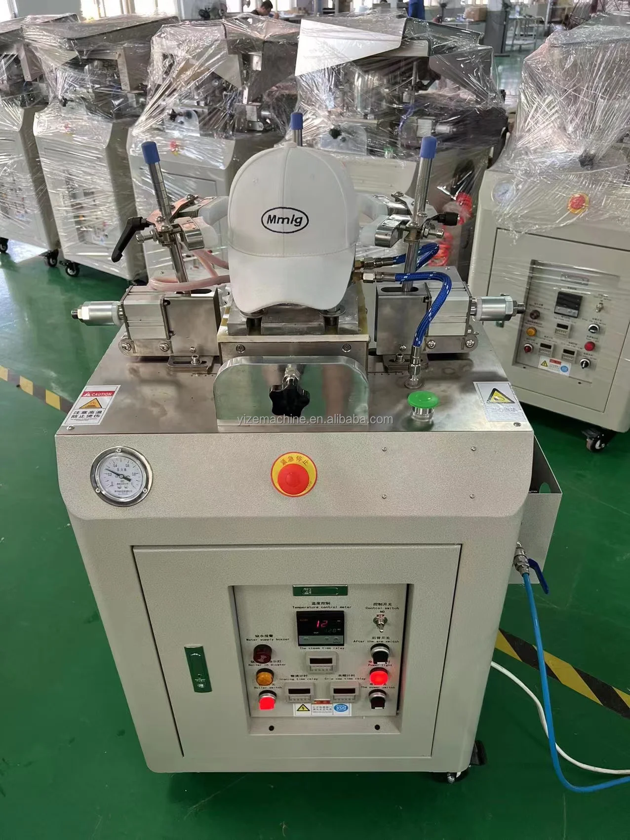 Factory Basketball Cap Making Machines Hat Headwear Facilities Cap ...