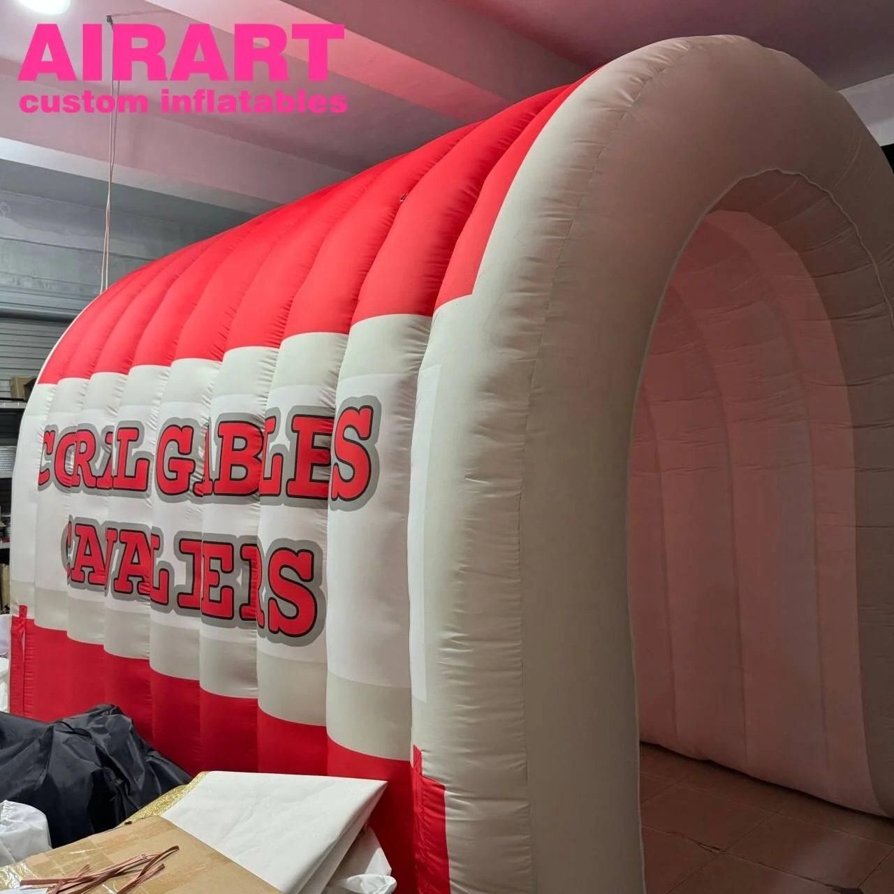Support Customization Inflatable Tunnel,Inflatable Football Tunnel ...