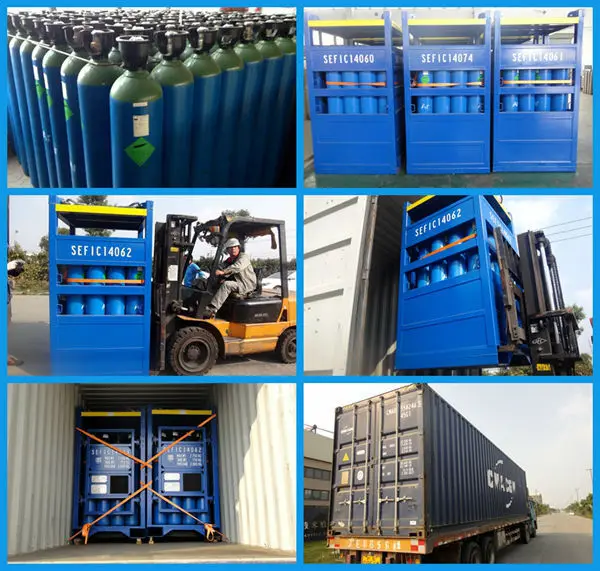 Dnv Offshore Mobile Nitrogen Cylinder Rack With 16/18 Gas Cylinders ...