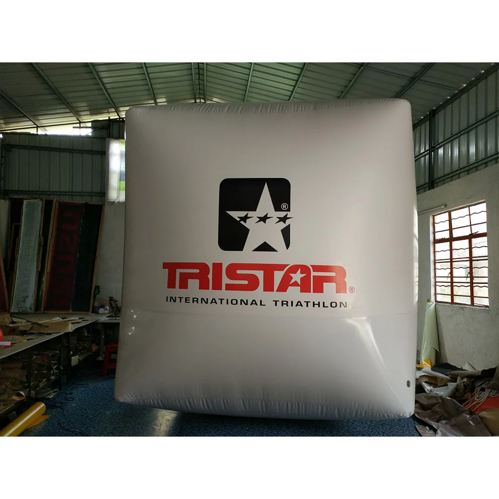 Commercial Customize Water Floating Advertising Inflatable Cube Buoy ...