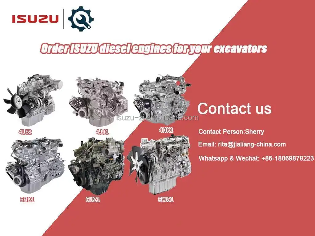Isuzu Genuine 4hk1 Engine Assembly Excavator Use Original Quality Made ...