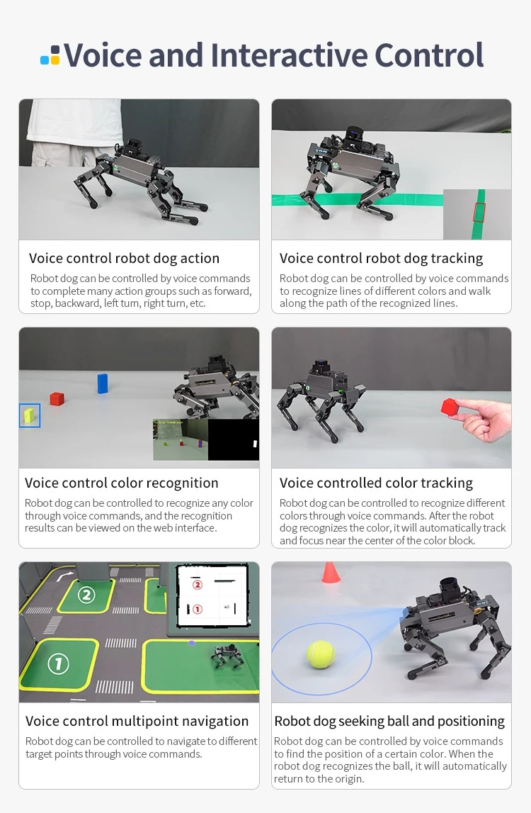 Dogzilla S2 Quadruped Bionic Robot Dog with AI Functions