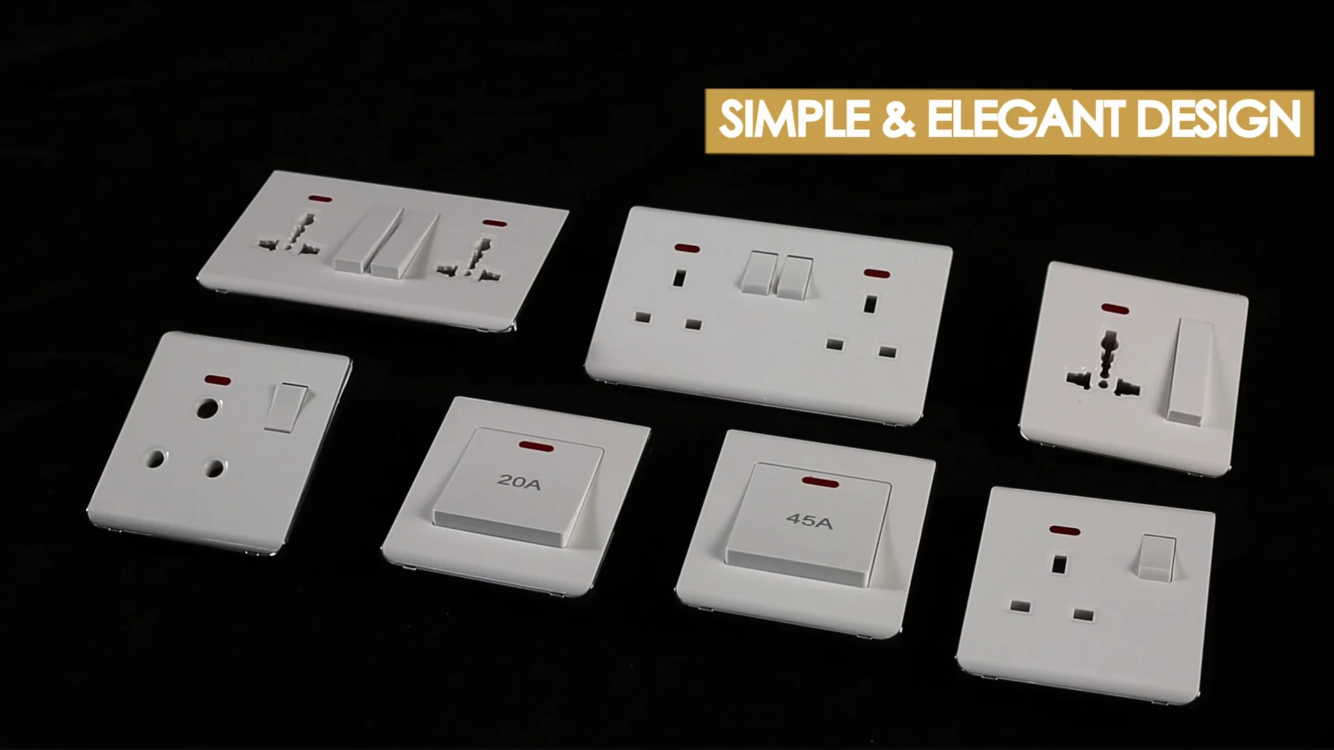 New Wire Drawing Panel Design Electrical Metal Wall Switch And Socket ...