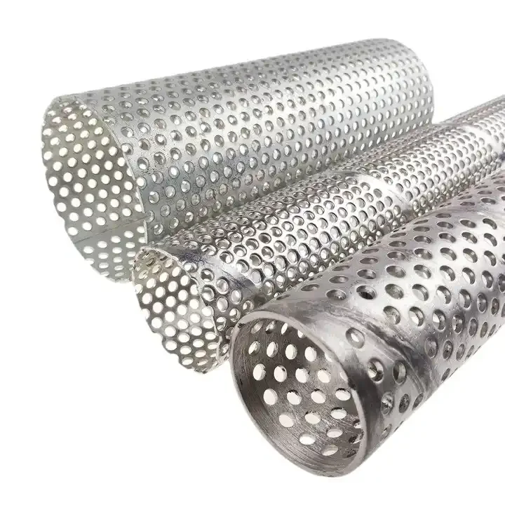 Stainless Steel Perforated Tubecustomized 304 316 Filters