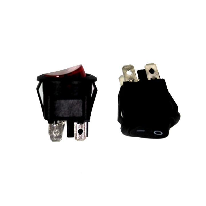 Kcd1 Kcd4 Kcd6 Kcd8 Mini Circular Rocker Switch Led Square Switch 3/4 ...