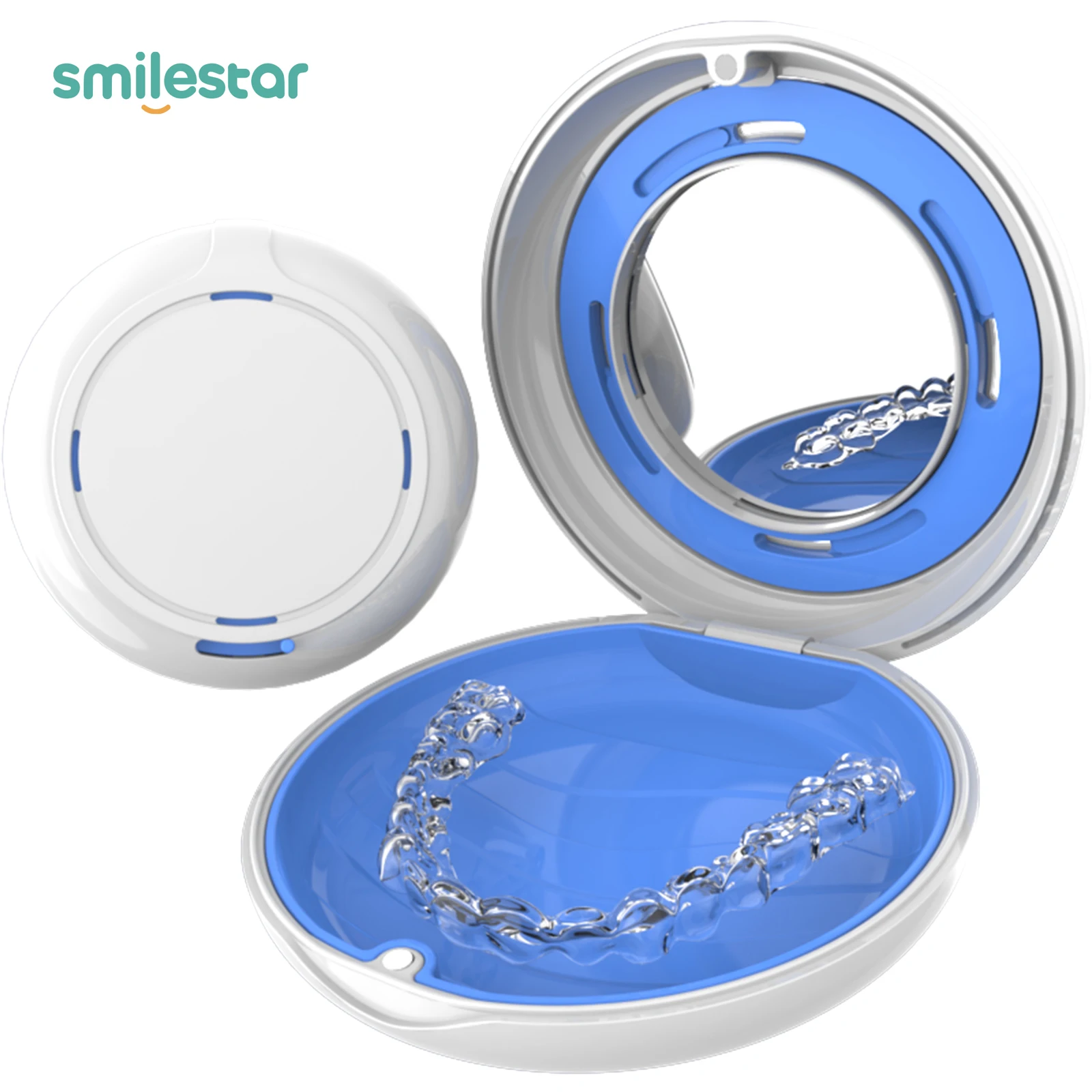 Smilestar New Design Customizable Logo Invisible Braces Aligners Case ...