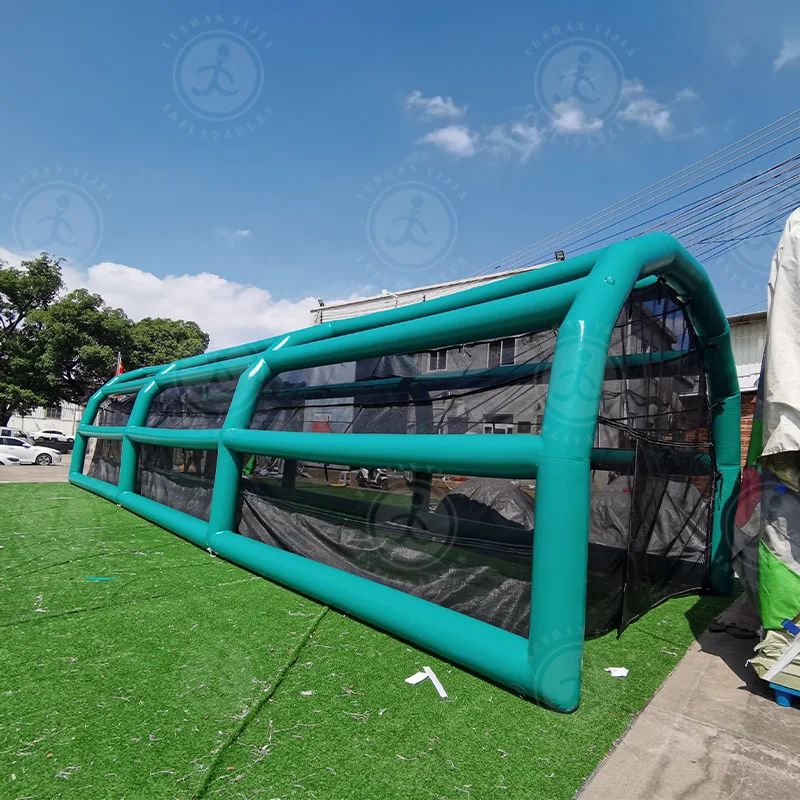 Commercial Outdoor Airtight Batting Cage Inflatable Baseball Sport ...
