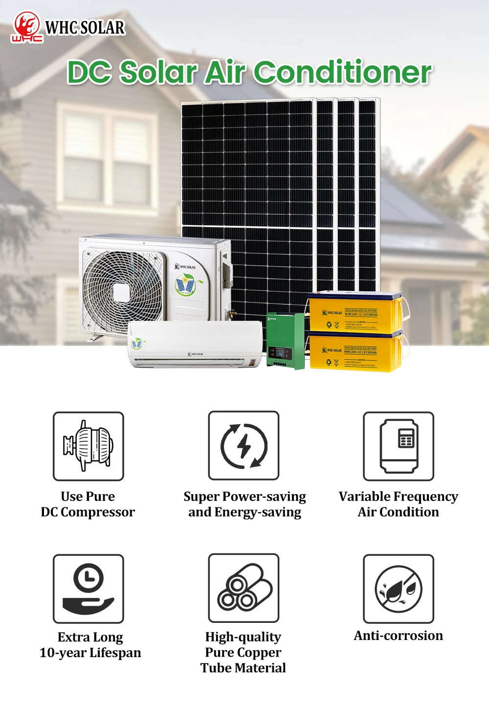 Solar Powered Air Conditioner - Efficient Cooling Solutions