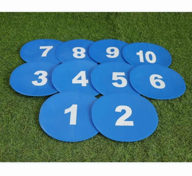 Flat Spot Markers - Non-Slip Rubber Floor Dots for Soccer & Basketball ...