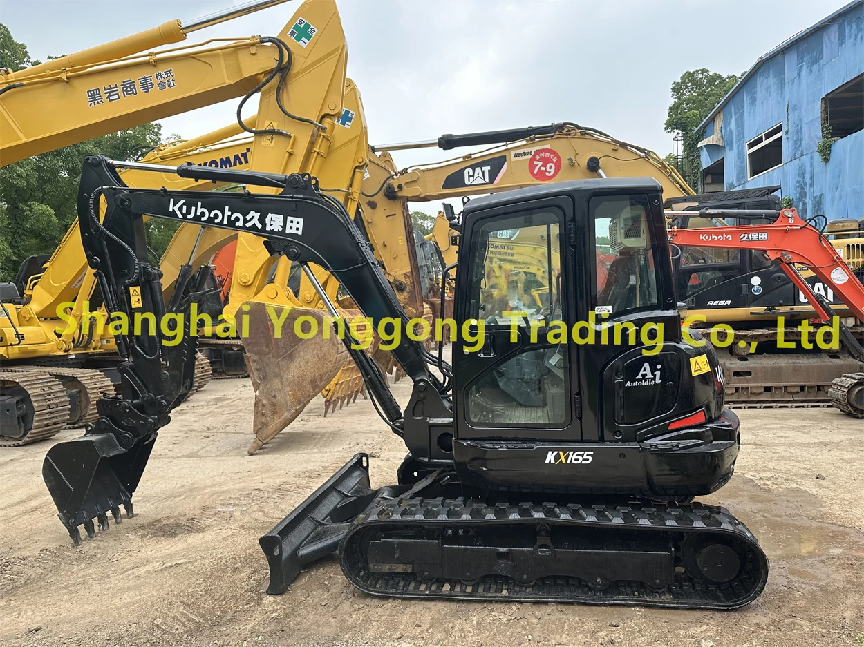 2023 Kubota KX165 Excavator with Thumb Clamp - 6 Ton Digger