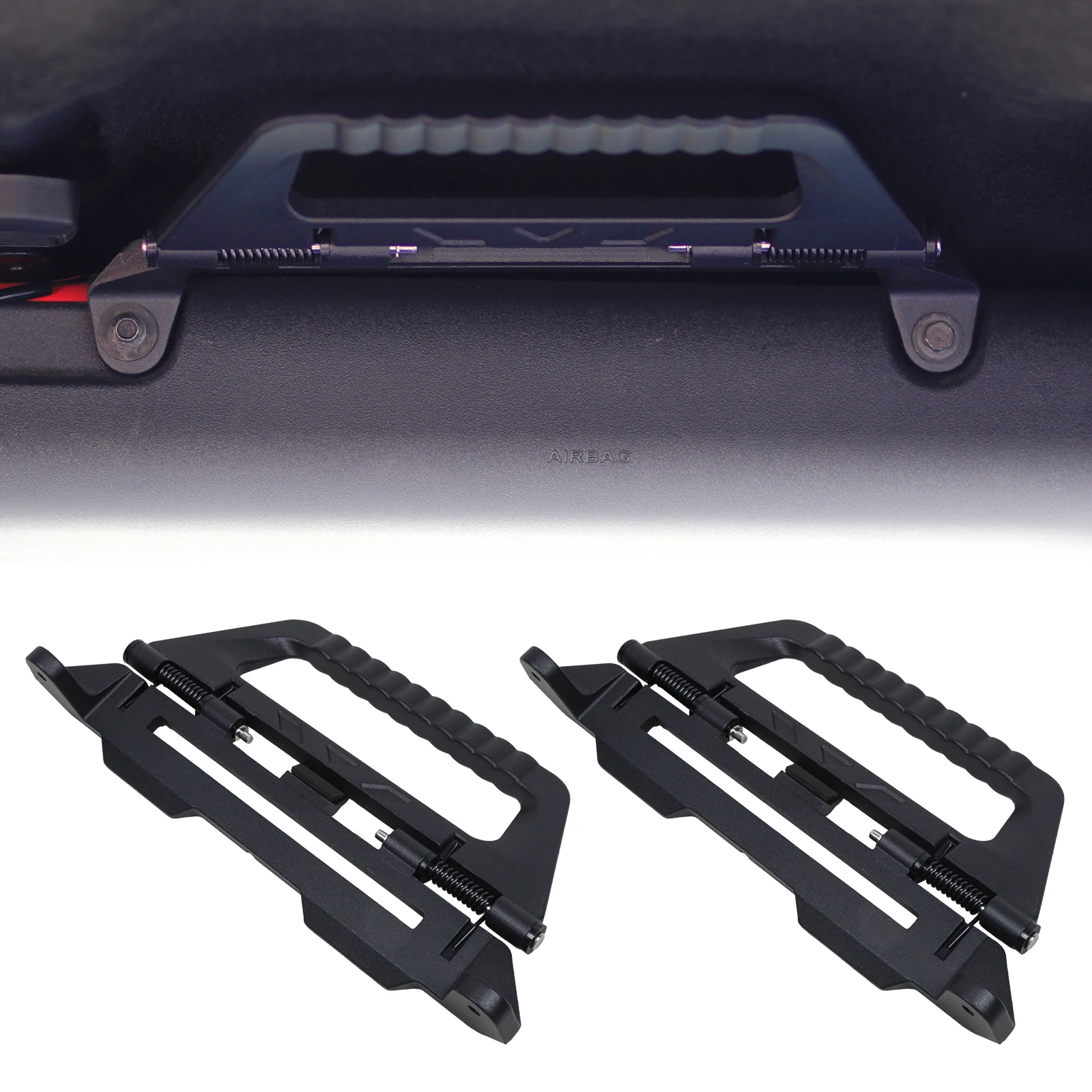 For 2021 2022 2023 2024 Rear Bronco Front Grab Handles For Safe Rear ...