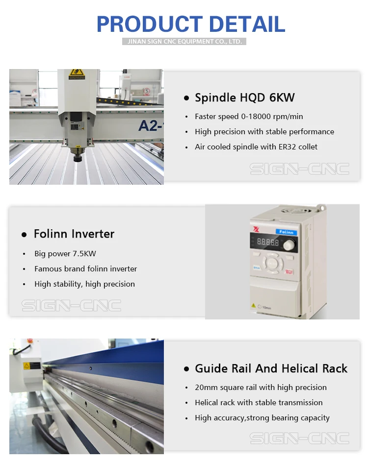 Rotary Axis 1325 CNC Router - 4 Axis Wood Carving Machine