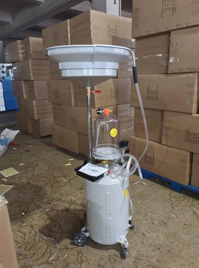 80l Air-operated Pneumatic Waste Oil Extractor Collector Car Change Oil ...