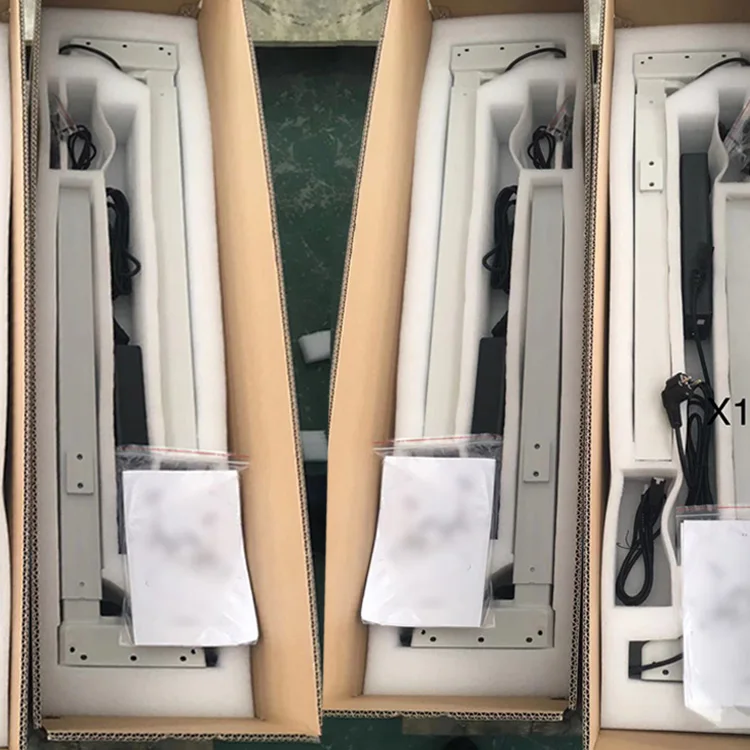 Custom 2 Stage 24dc Electricat Motorized 12v Lifting Column Set 800mm ...