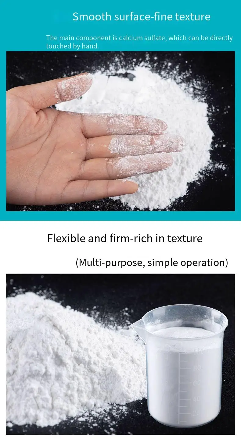 Model Powder White Gypsum - Aromatherapy Gypsum Expanding Stone