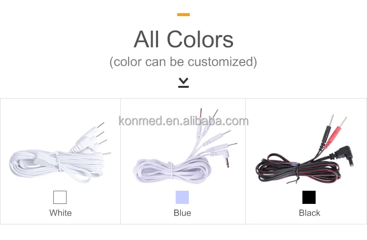 Km717 - Safety Plug 4 Pin Lead Wire Rehabilitation Therapy 2mm Pin ...