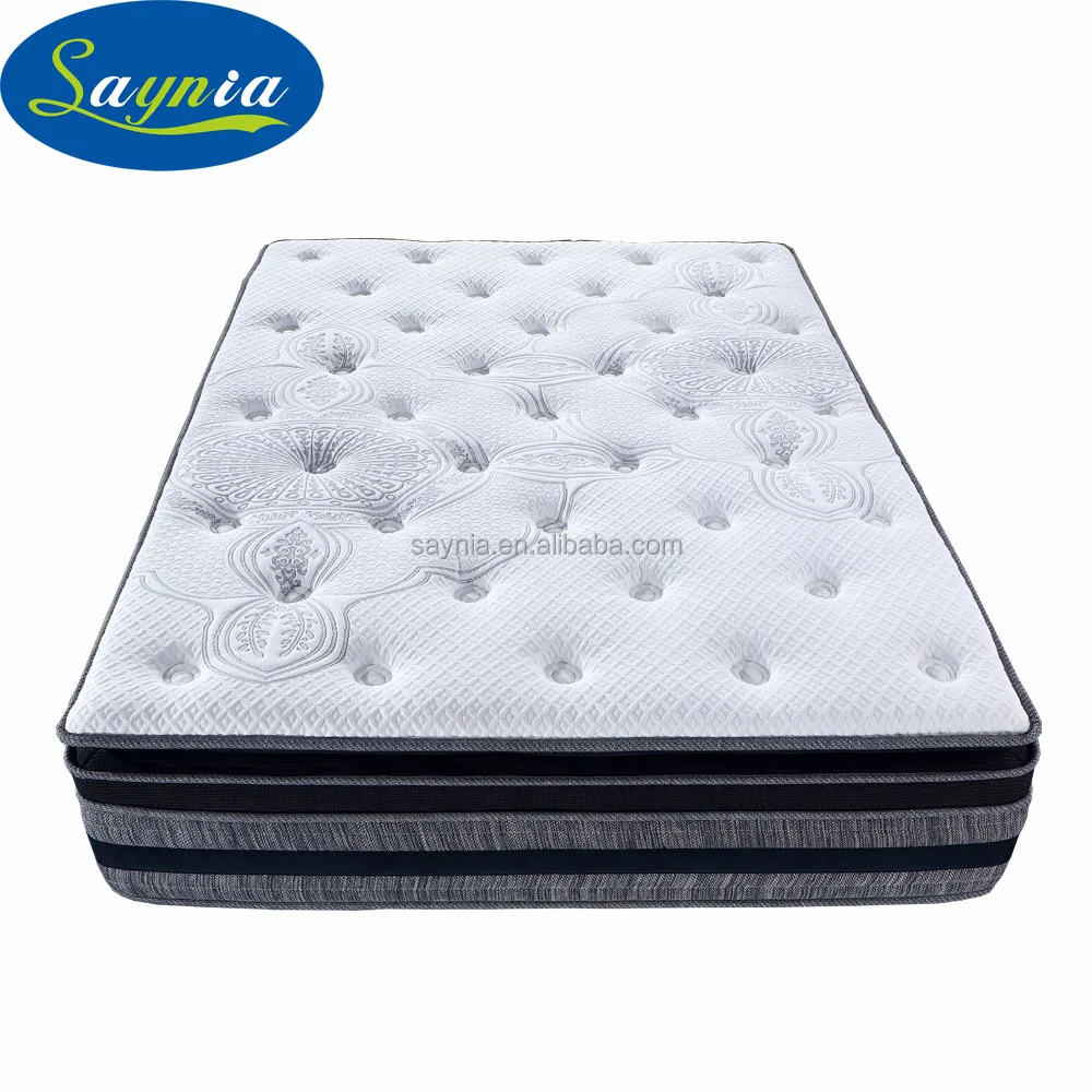 12inch Twin Full Queen King Size Pocket Coil Gel Memory Foam Hybrid ...