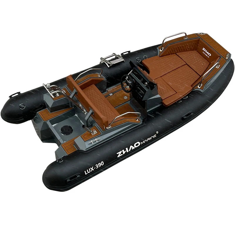 13ft LUX Rib Boat390 - High Speed Aluminum Hull Inflatable Rib Boat for ...
