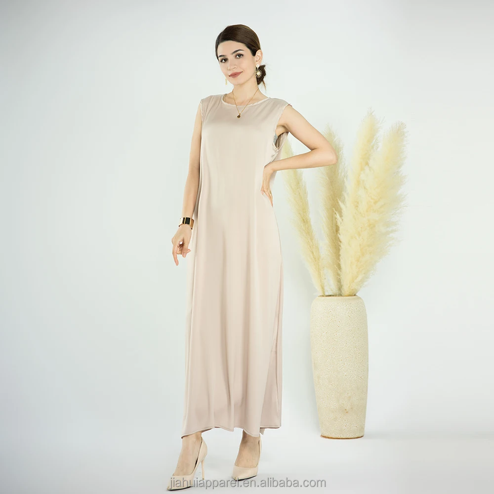Shop Muslim under Abaya Inner Dress - Sleeveless Modest