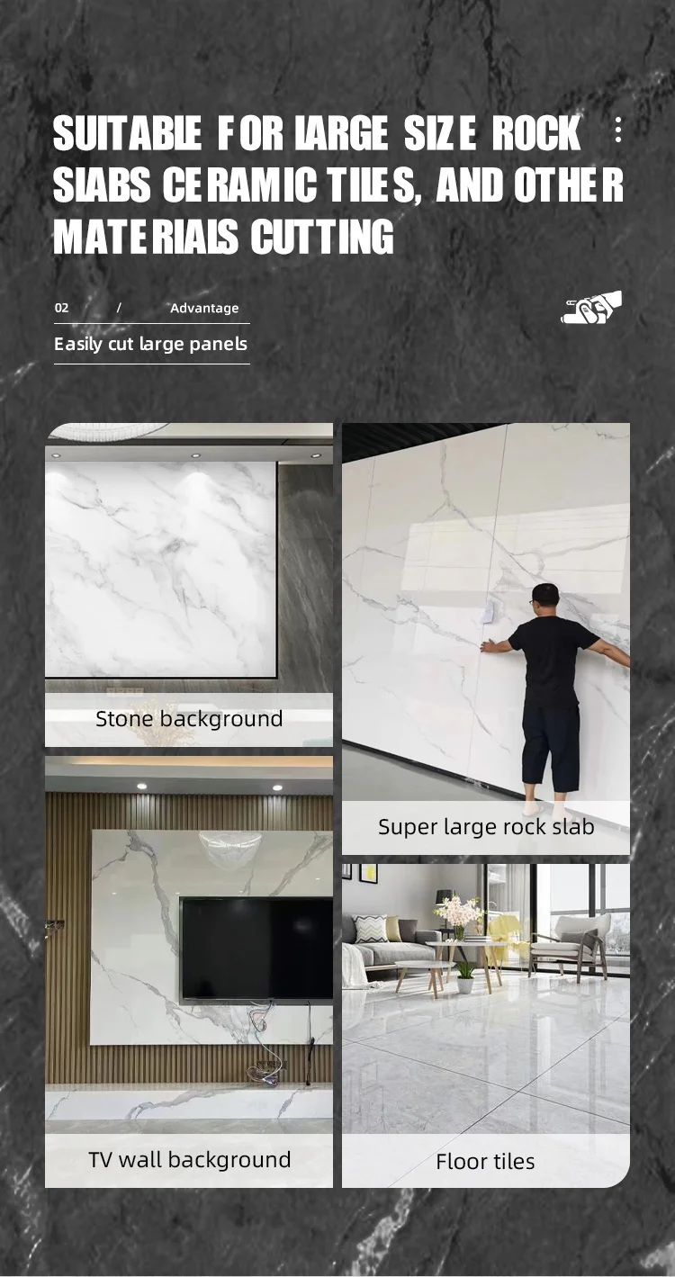 3.2M Water Jet Granite Cutting Machine SHIJING 9510 Granite Marble ...