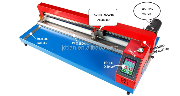 Efficient Cardboard Grooving Machine - DKC-810 by Gold Paddy