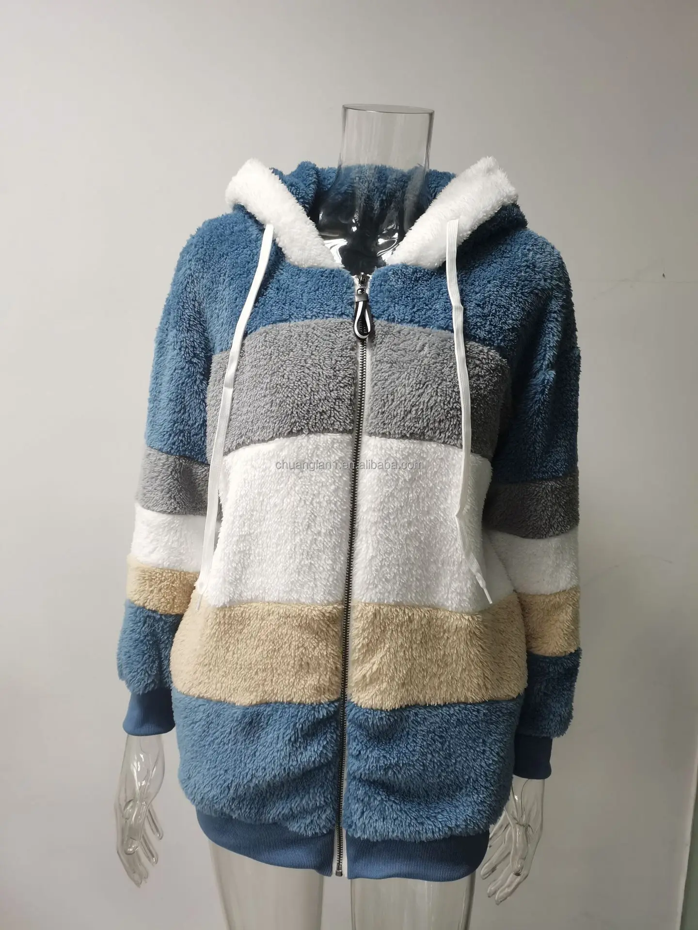 Fall 2022 Winter Plus Size Plush Fleece Fur Coat Winter Loose Fluffy ...
