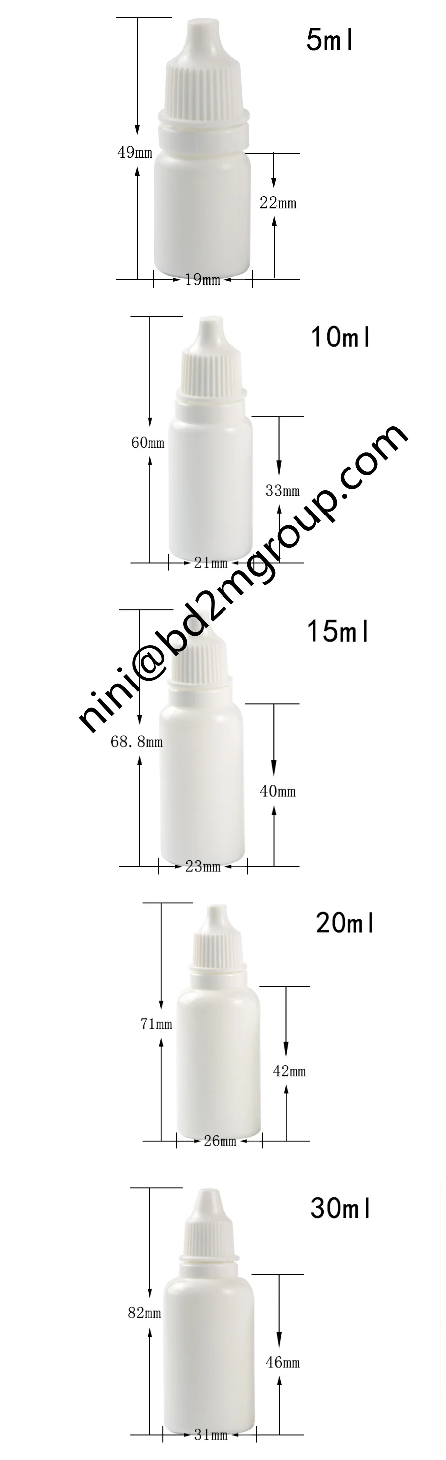 Best Selling Plastic Eye Medical Dropper Packaging Bottle 5ml 10ml ...
