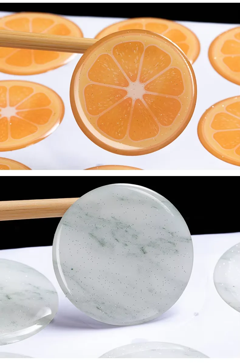 Custom Printed 3D Epoxy Dome Logo Sticker - Strong Adhesive