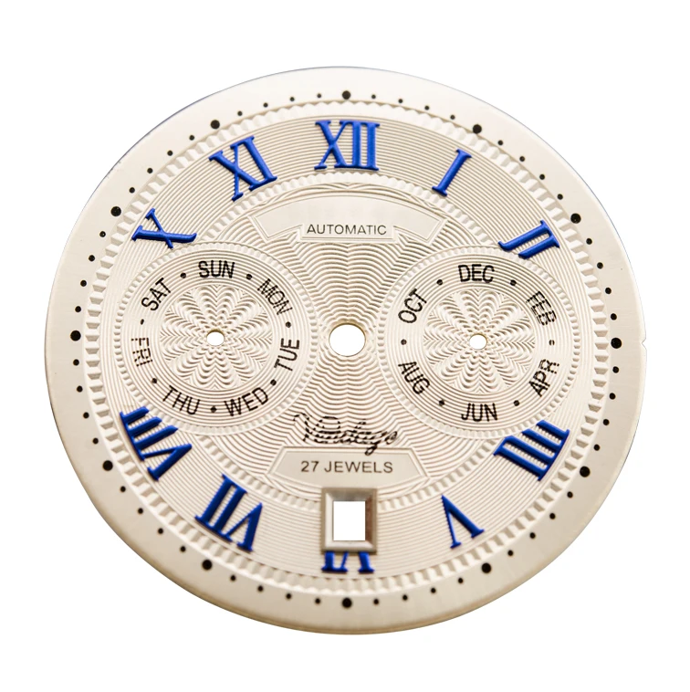High-end Watch Parts - Elegant Dial with Calendar Window