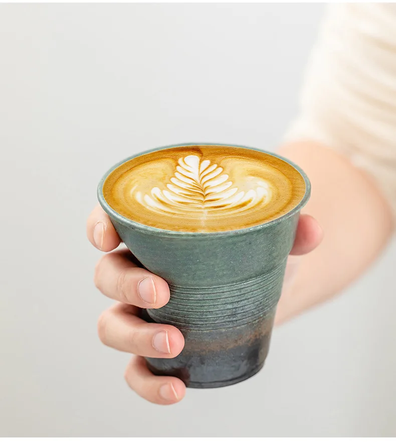 MSH Creative Vintage Irregular Ceramic Water Cup - 200ml