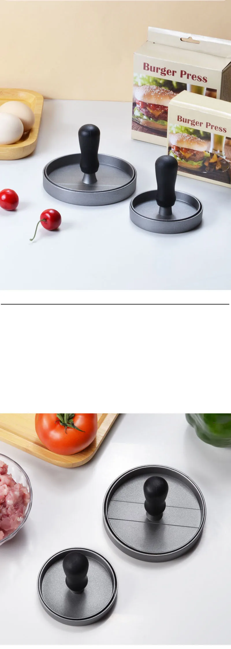 Hamburger Meat Press Mold Manual Non-stick Meat Patty Press Durable ...