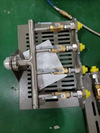 Triple Manifold SF6 Gas Recovery Refilling Vacuum Service Tool for GIS/GCB