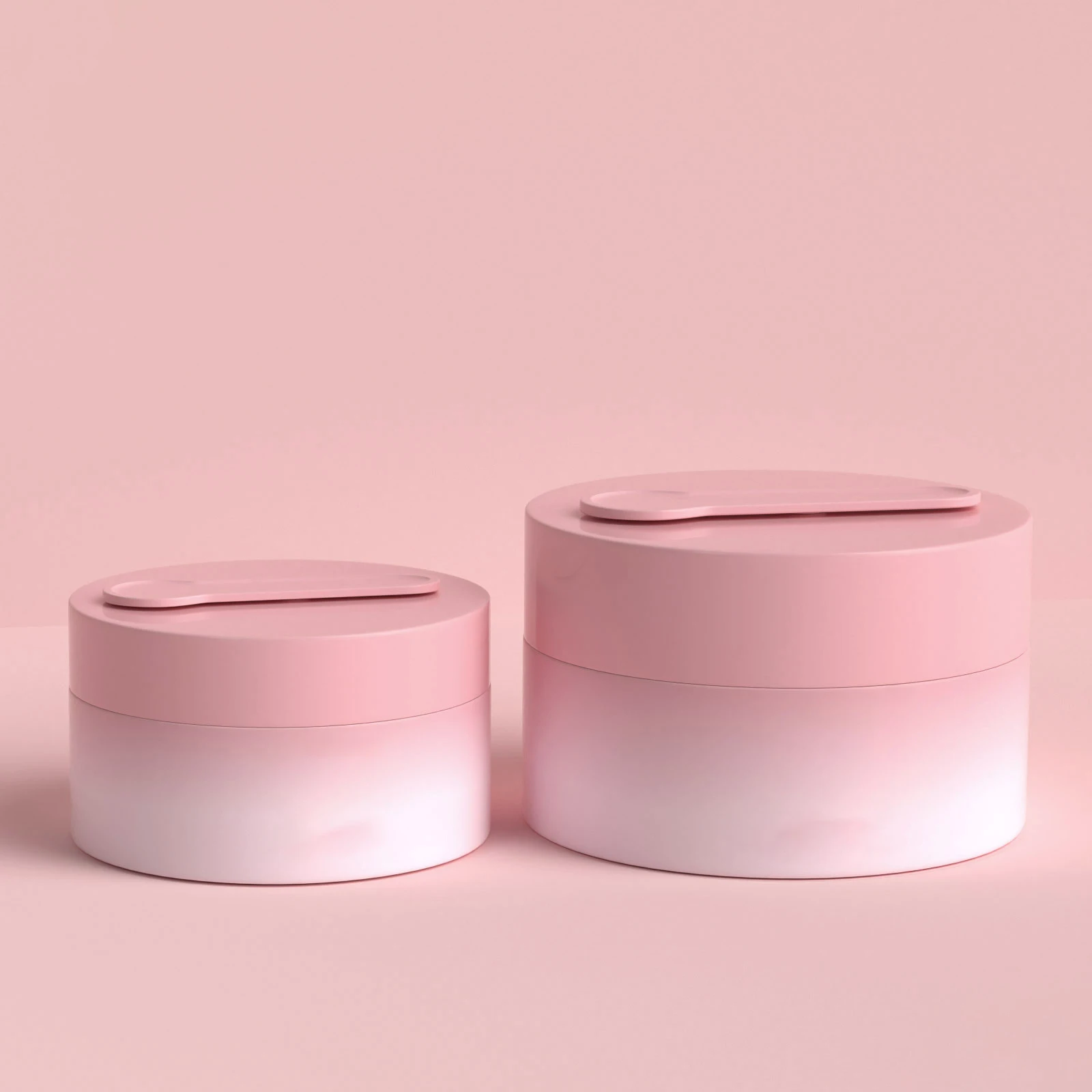 可生物降解塑料pp 70g 130g 200g宽口奶油瓶泥睡眠面膜容器化妆品罐带勺子 - Buy Plastic Skincare ...