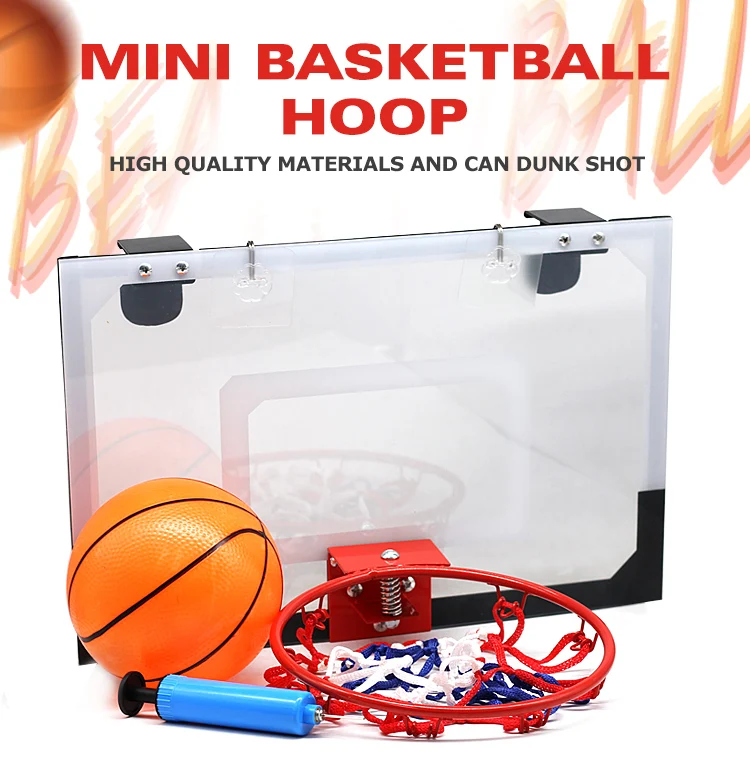 Adjustable Kids Mini Plastic Basketball Hoop Set - Buy Adjustable ...