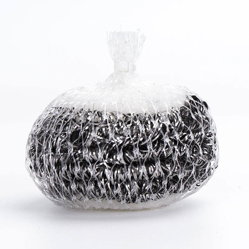 Pot Scrubber Scrubbing Stainless Steel Wire Sponge Stainless Steel ...